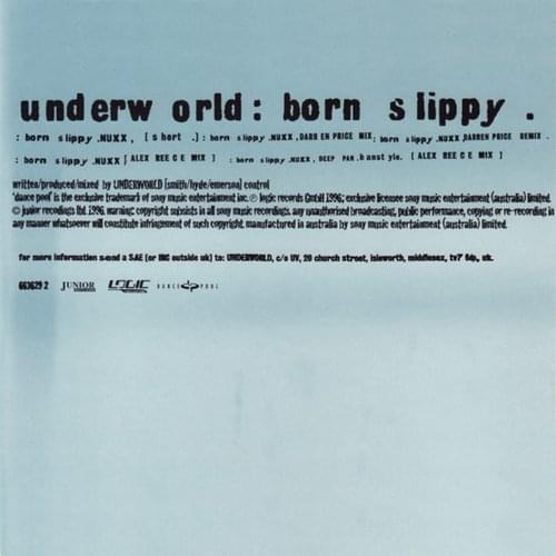 Underworld - Born Slippy - Now That's What I Call Music Wiki