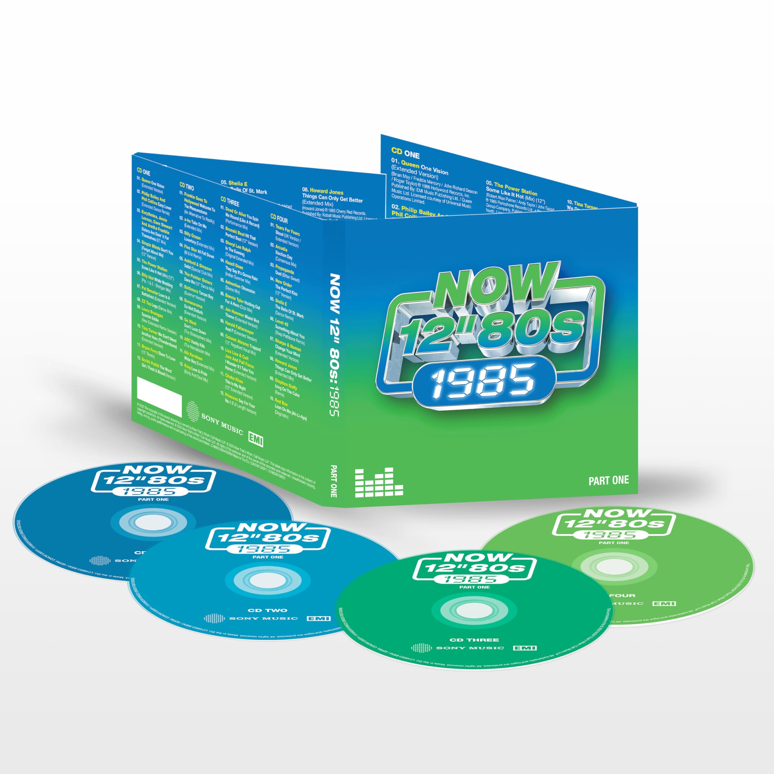 Now 12" 80s - 1985 : Part One (UK 2025 CD) - Now That's What I Call ...
